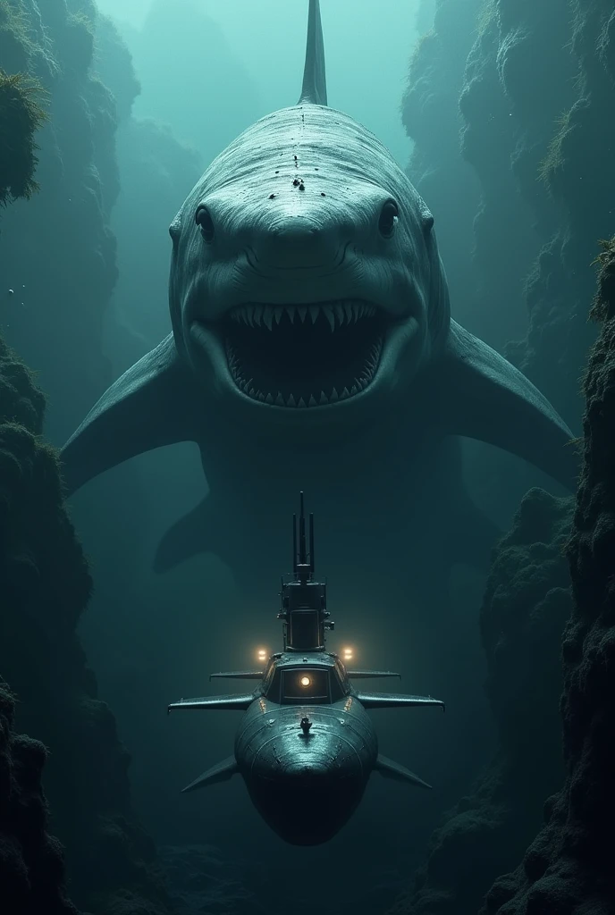 Submarine+meg - SeaArt AI