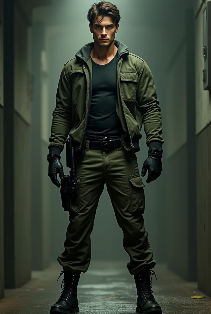 Create a Secret Service Agent working with guns, Athletic, With a ...