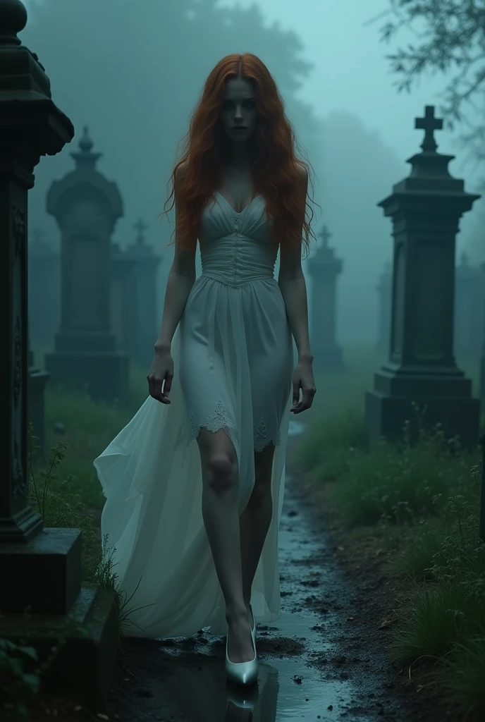 Cinematic footage of Mario Bava's horror movie, Full Medium Close ...