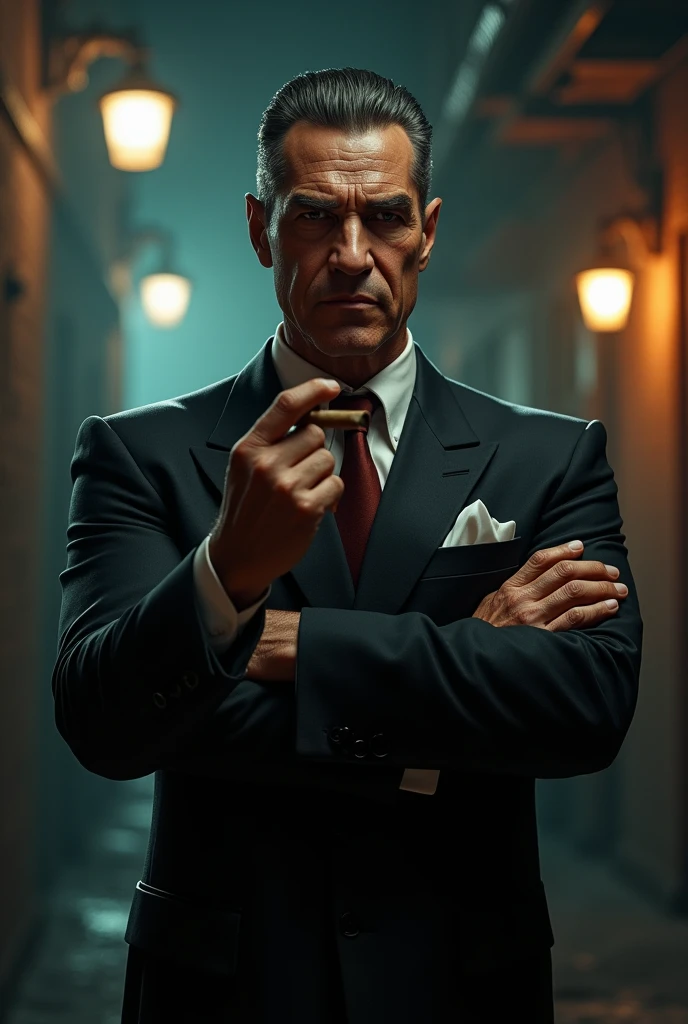 Mr. Gangster Sarcasm - SeaArt AI