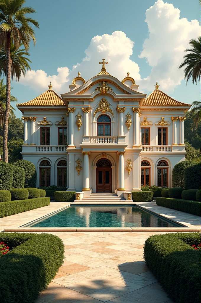 Wealthy Man’s Mansion**: A grand, opulent mansion with well-kept ...