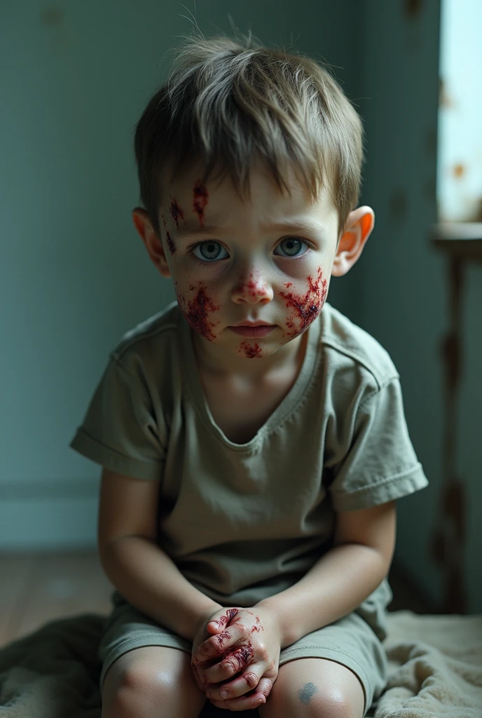 (imageanime) A school-age child who has Oris cancrum or noma - SeaArt AI