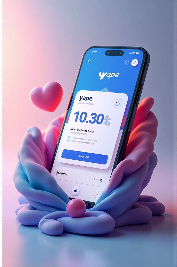 An image of the Yape application with a balance of 10 bs in the name of ...