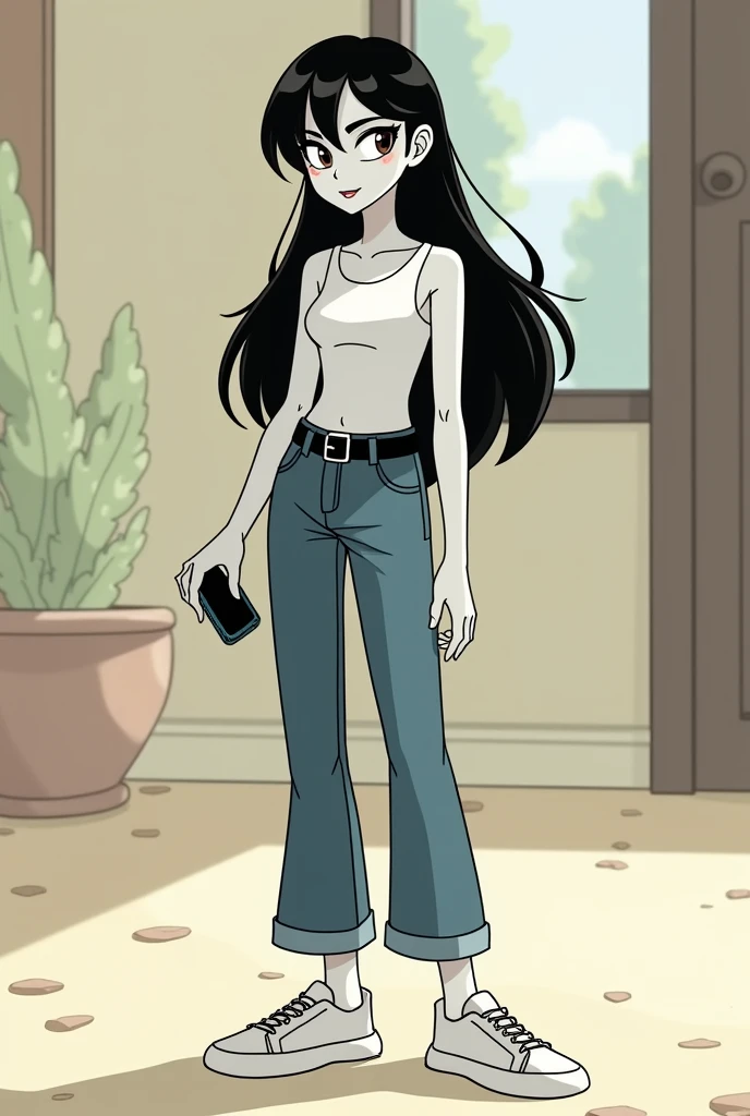 Create a Nickelodeon Danny Phantom girl character, She is a girl and ...