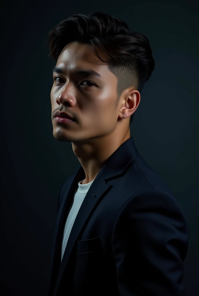 A RICH MAN, YOUNG MAN WORKING WITH DIGITAL MARKETING, INSTAGRAM PROFILE PHOTO TH - SeaArt AI