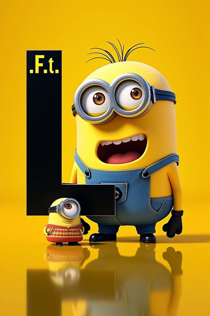 I want an image for a WhatsApp group of the initials L.f.t. with ...