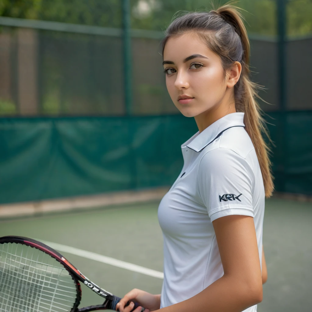 RAW Photo, DSLR, professional color graded, BREAK closeup portrait ...