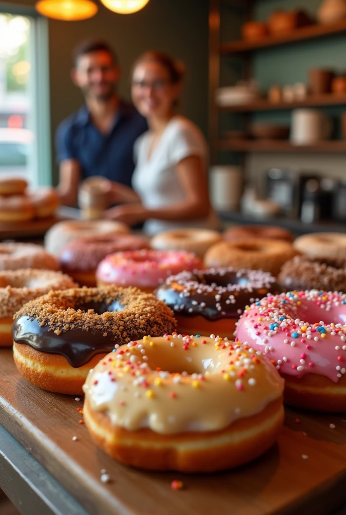 Make a post to sell donuts - SeaArt AI