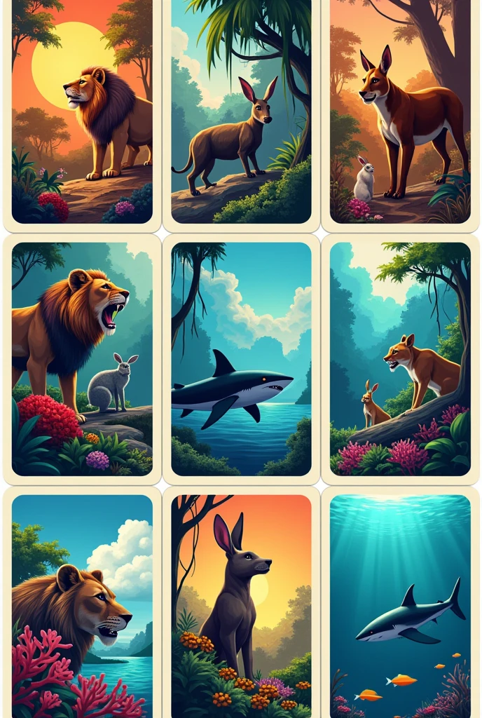 Create uno card images with the food chain theme - SeaArt AI