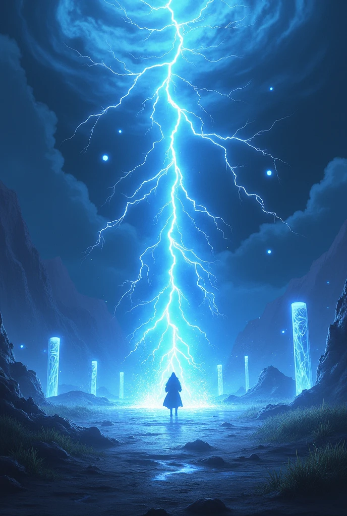 An electricity themed domain expansion, jujutsu kaisen style domain ...