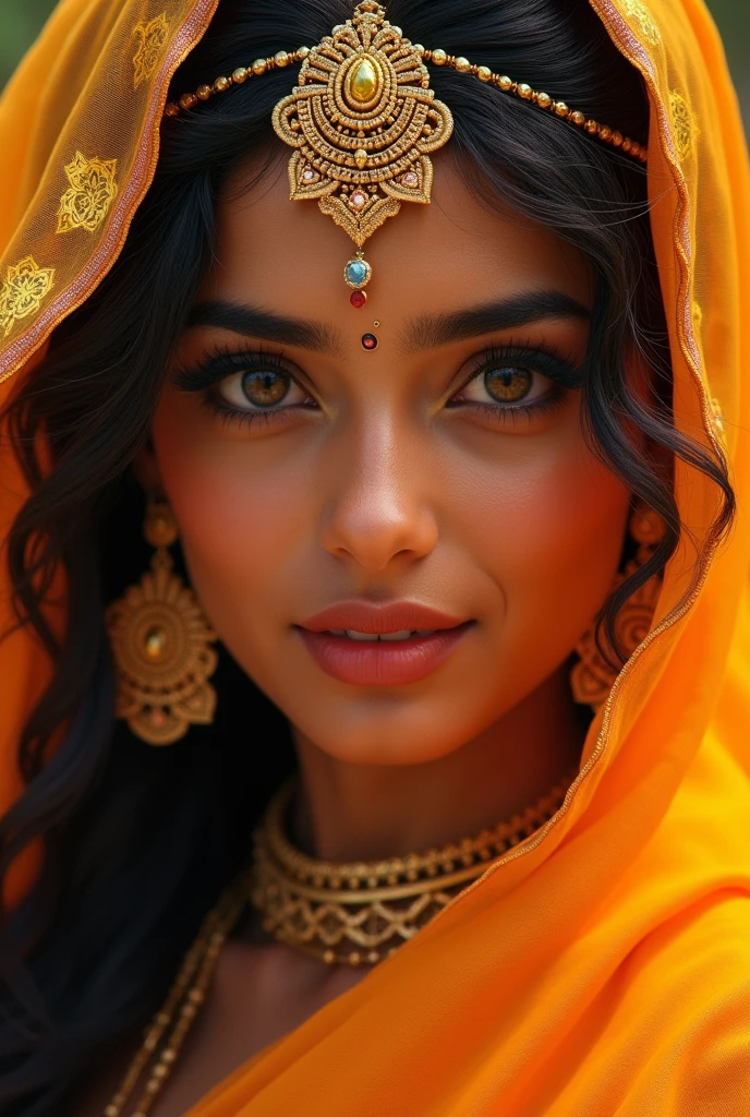 Mata sita according to valmiki ramayana. She is radianting like sun ...