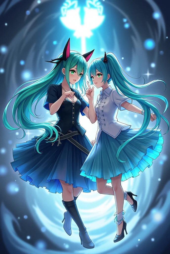 Images of Vtuber Minato Aqua and Rushia Uruha - SeaArt AI