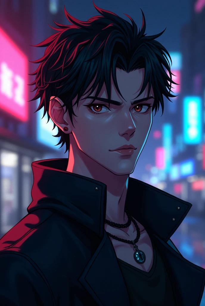 New anime character handsome dengerous cute - SeaArt AI