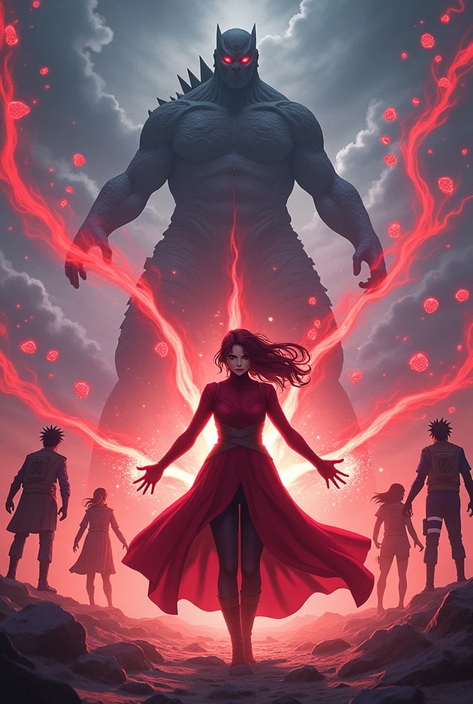 They are all real Naruto anime Wanda Maximoff in battle in heaven vs ...