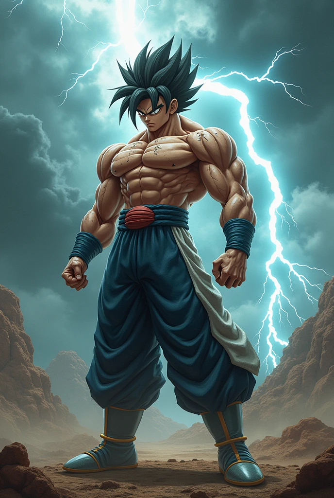 Saiyan warrior - SeaArt AI