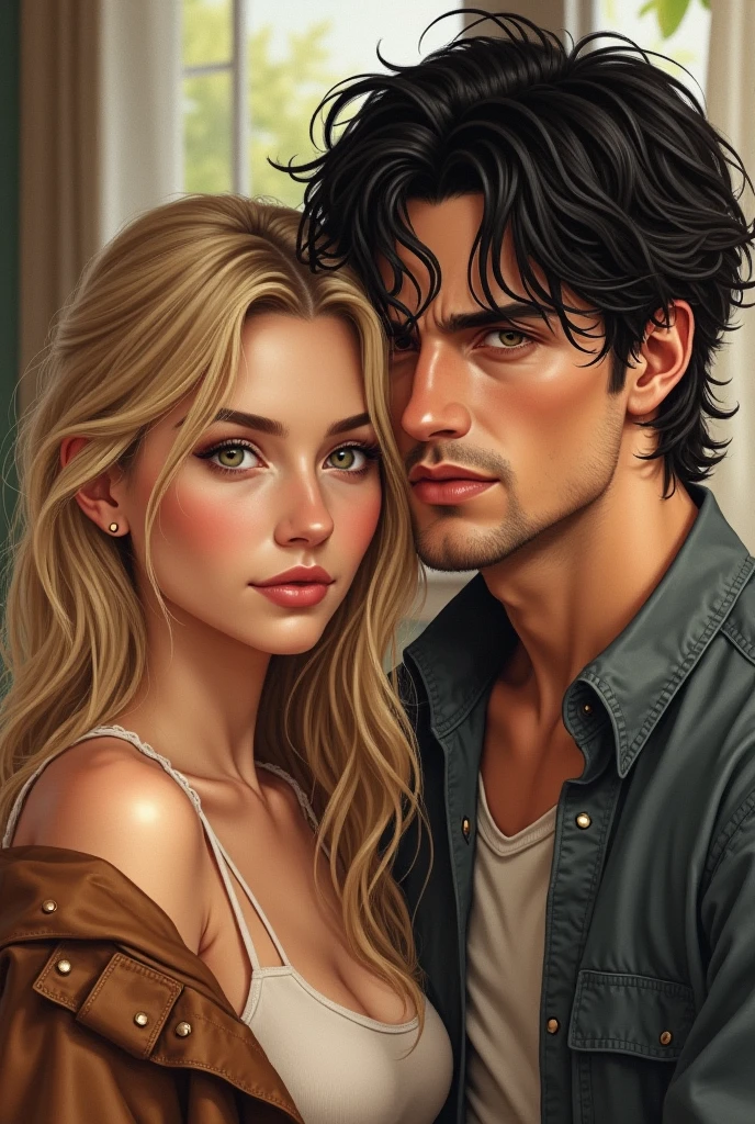 One of age, blonde, with clear eyes, as a couple with your neighbor ...