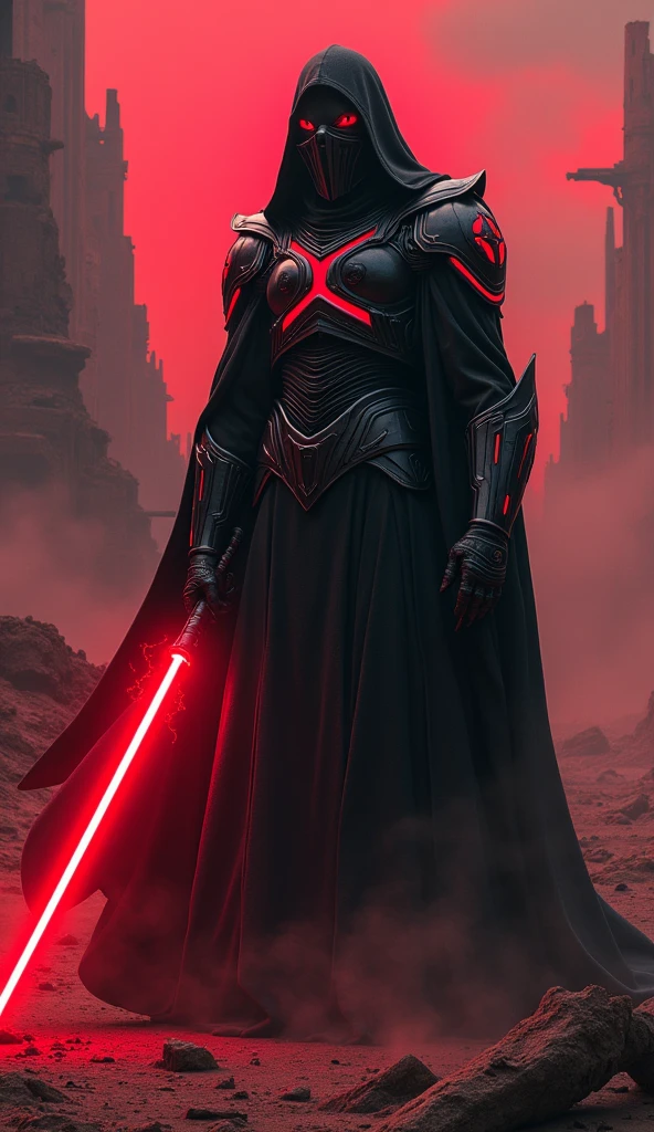 A Sith oc with a totally new and original design - SeaArt AI