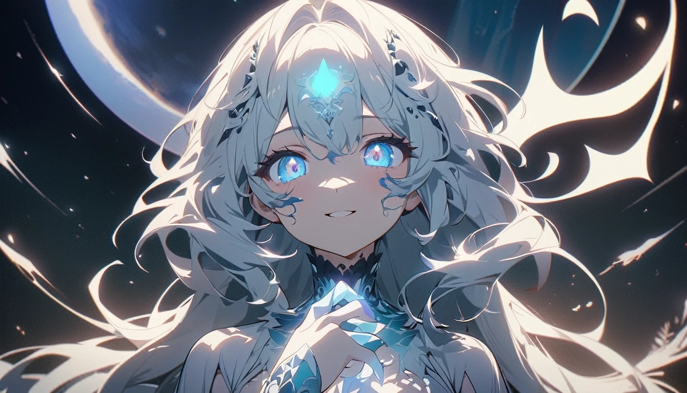 One person。Personification of the moon。Mystical Beings of the Night ...