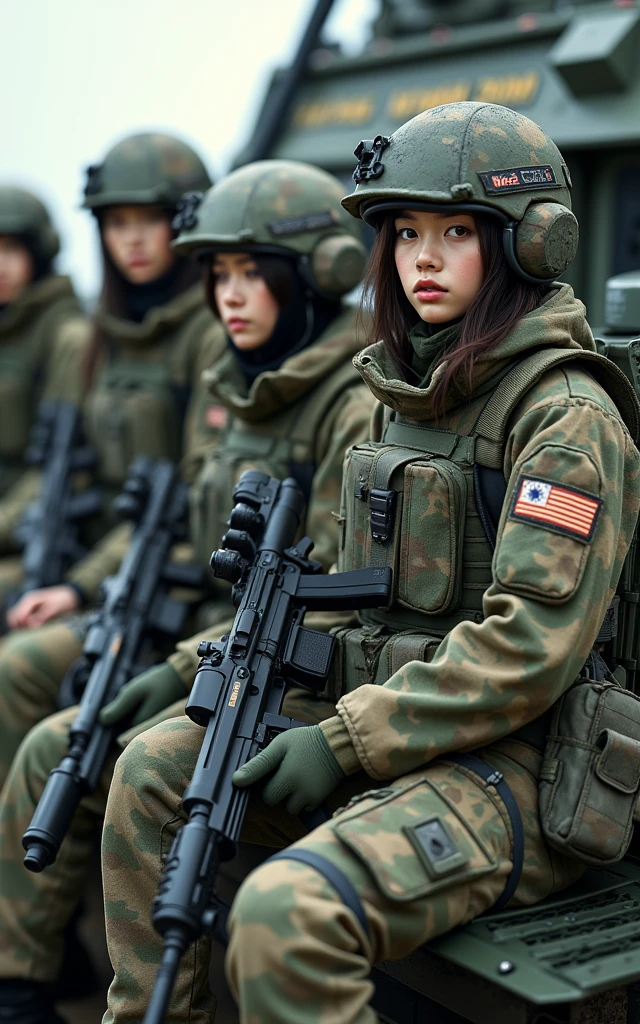 Ultra-high resolution，High-resolution details，Female mercenaries ...