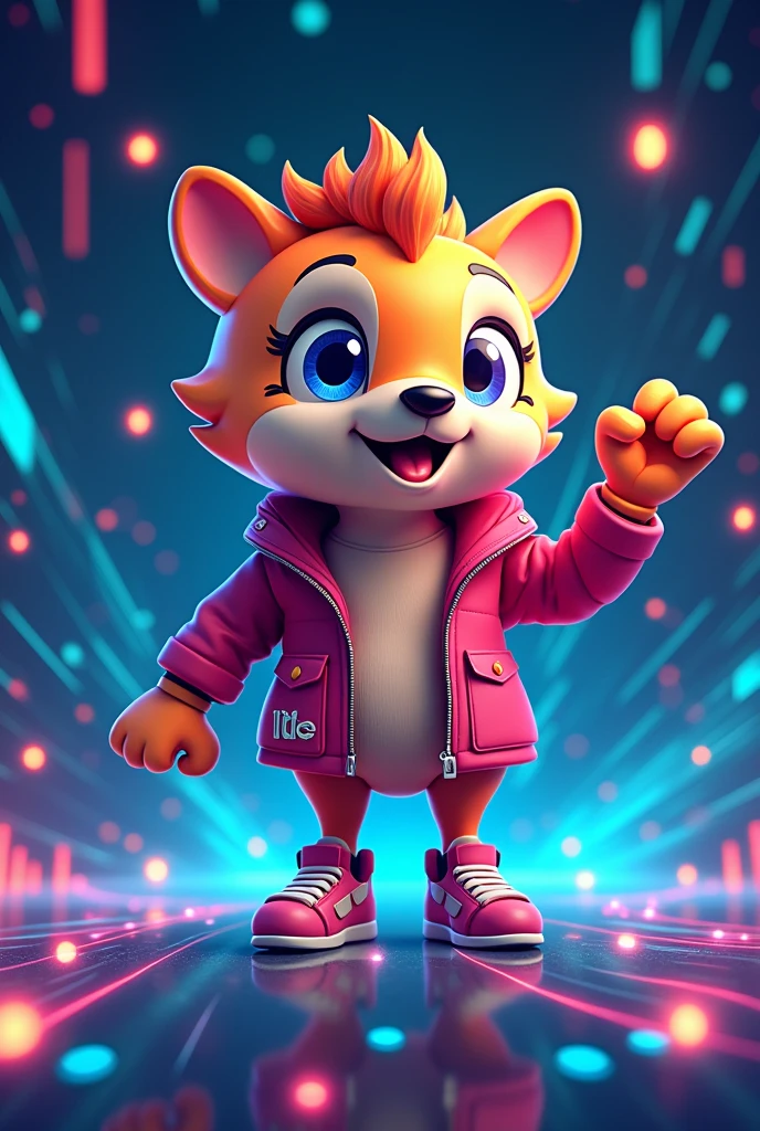 I would like to create a mascot with variations for the internet area ...