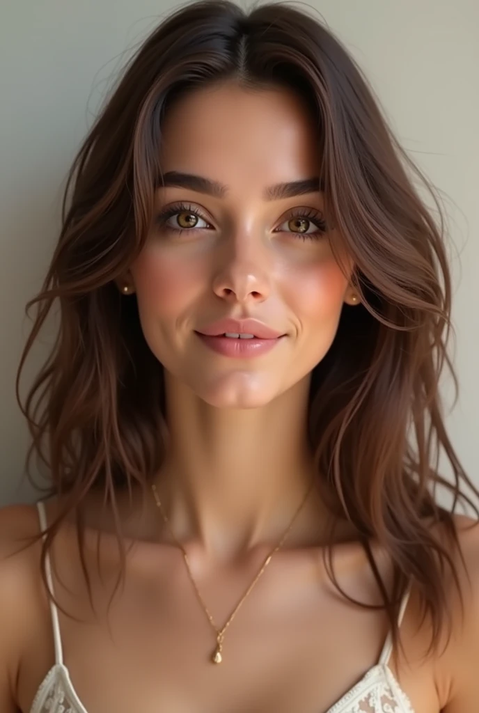 Realistic aligned white brazilian woman - SeaArt AI