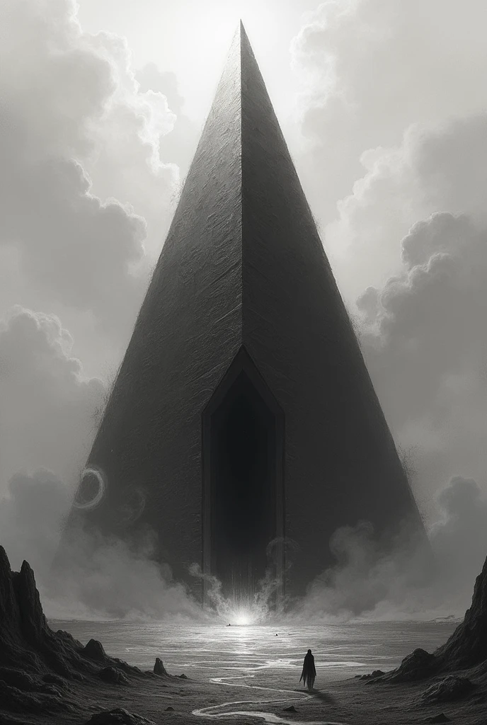 Purgatory pyramid drawing - SeaArt AI