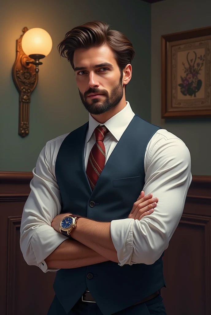 Marc homme Brun 39 ans sans barbe fan de montre chemise cravate sans ...