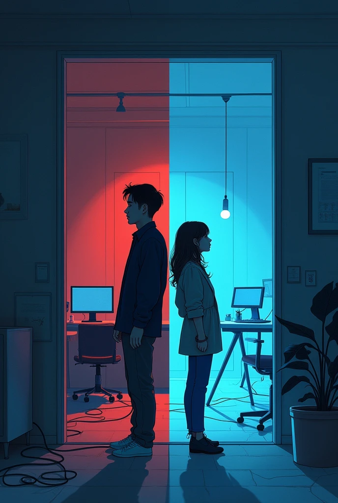 For a cover design that is clearly distanced and uses a Korean manhwa ...