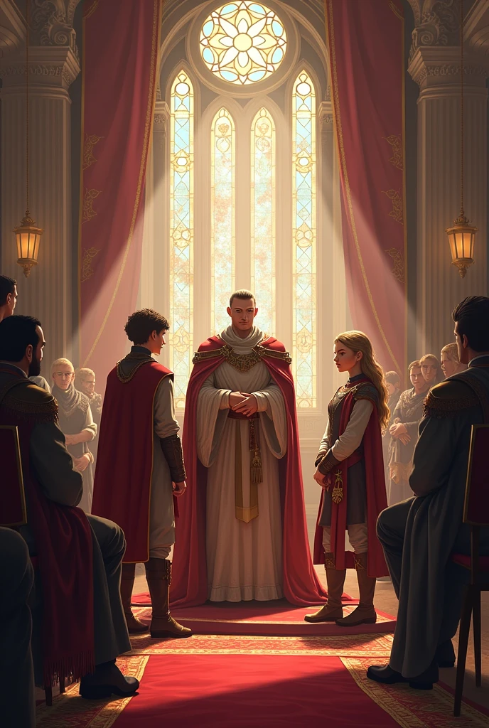 King Thaddeus acknowledges the bravery of Alden and Lyra with and a new ...