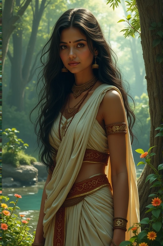 Sita Mata vanvas look - SeaArt AI