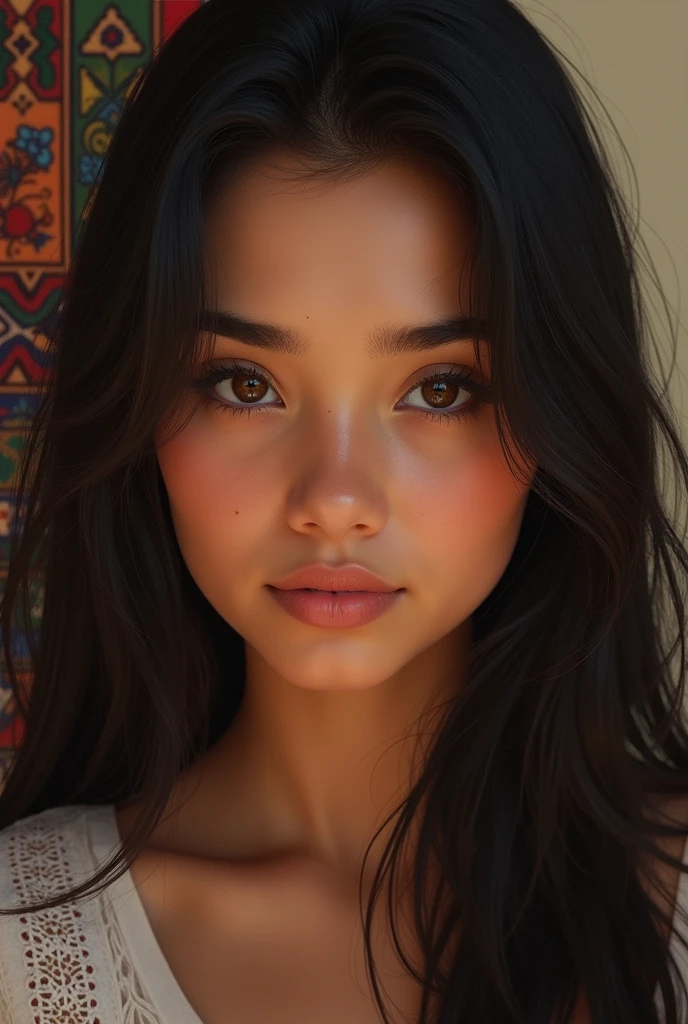 Mexican girl realistic pic - SeaArt AI