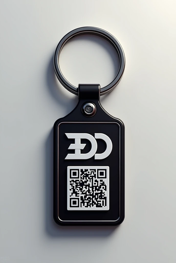 Design a language keychain，EDG logo required。There is also a QR code ...