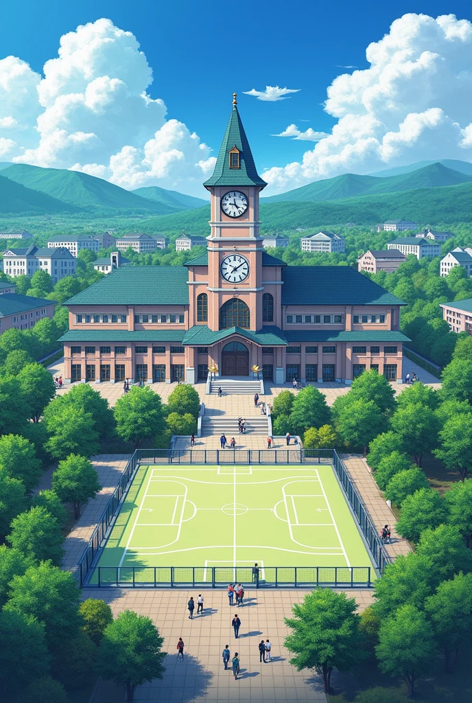 Verseria academy, a fictional school set in Japan with several ...