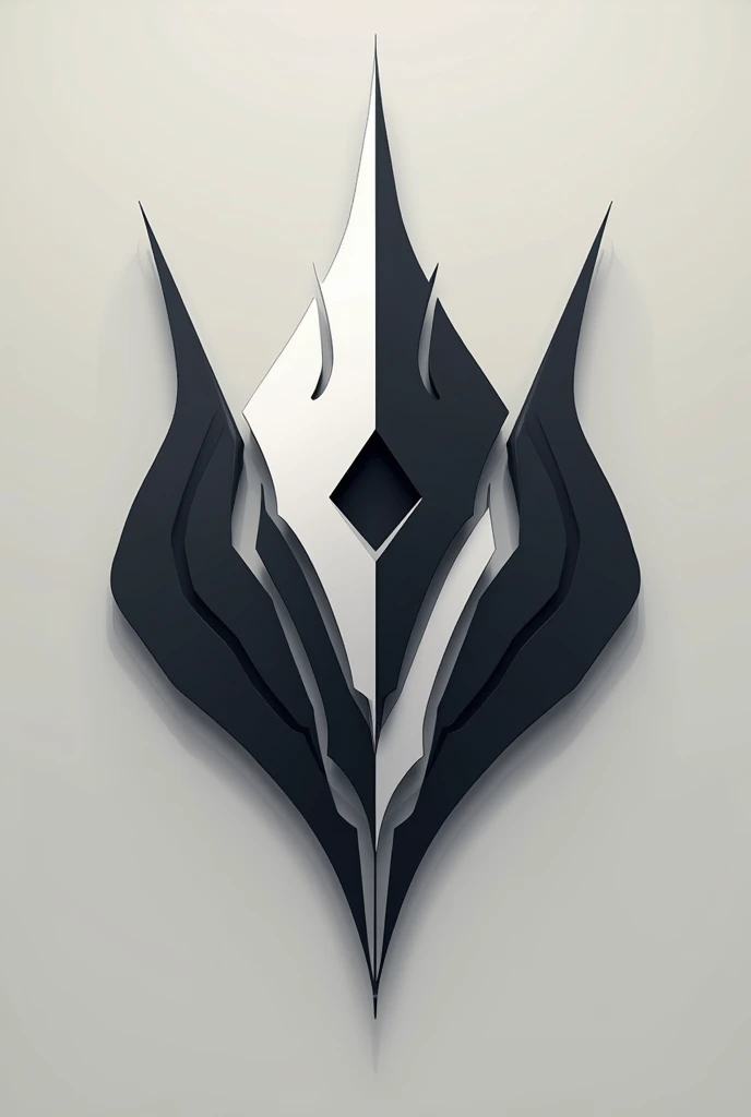 A highly Stylized, streamlined and modernized emblem of an Intelligence ...