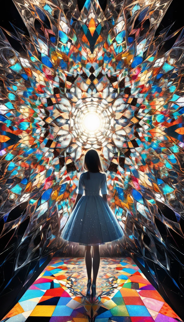 Patchwork illustrations, conceptual installation art, high and fine artwork - SeaArt AI