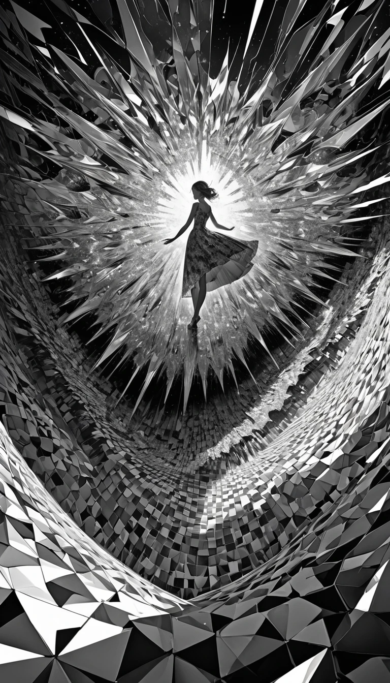 Patchwork illustrations, conceptual installation art, high and fine ...