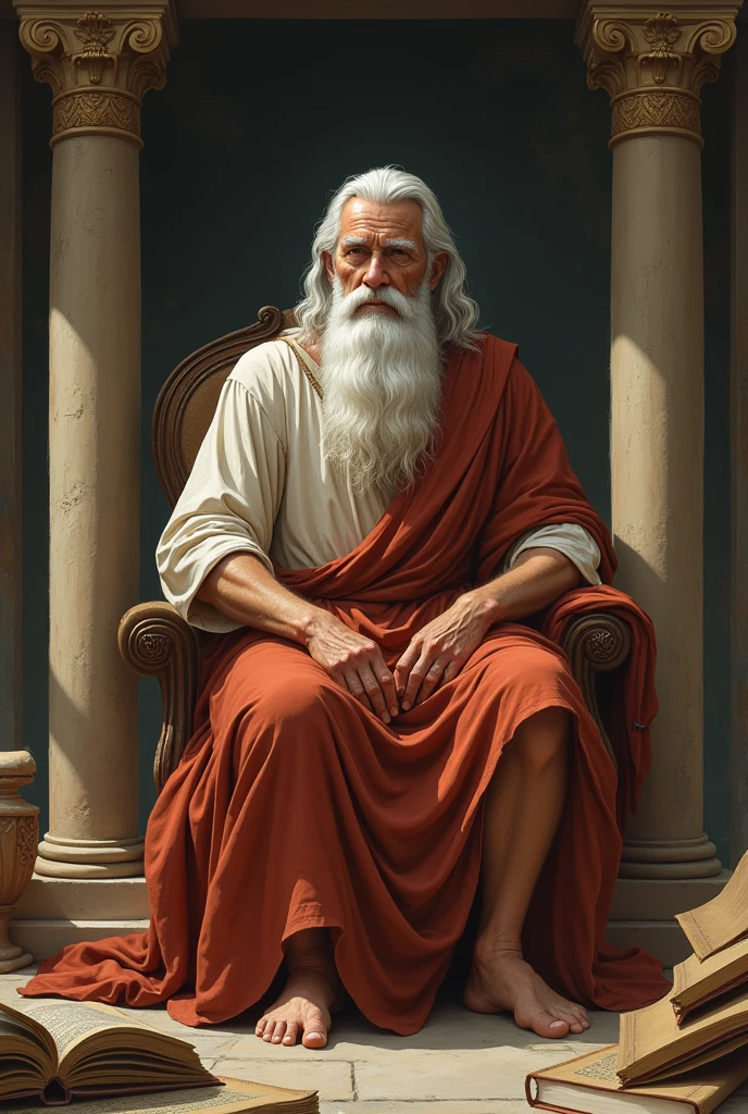 Leucippus easy drawing - SeaArt AI