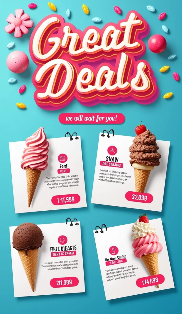 Advertising poster Background: Use a bright and striking color - SeaArt AI