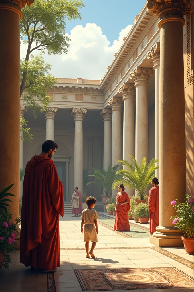 Oedipus grows up in the palace of Corinth, with King Polybus and Queen ...