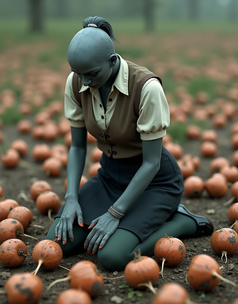 ((Highest quality)), ((masterpiece)), (photograph), ((Rotten turnip ...