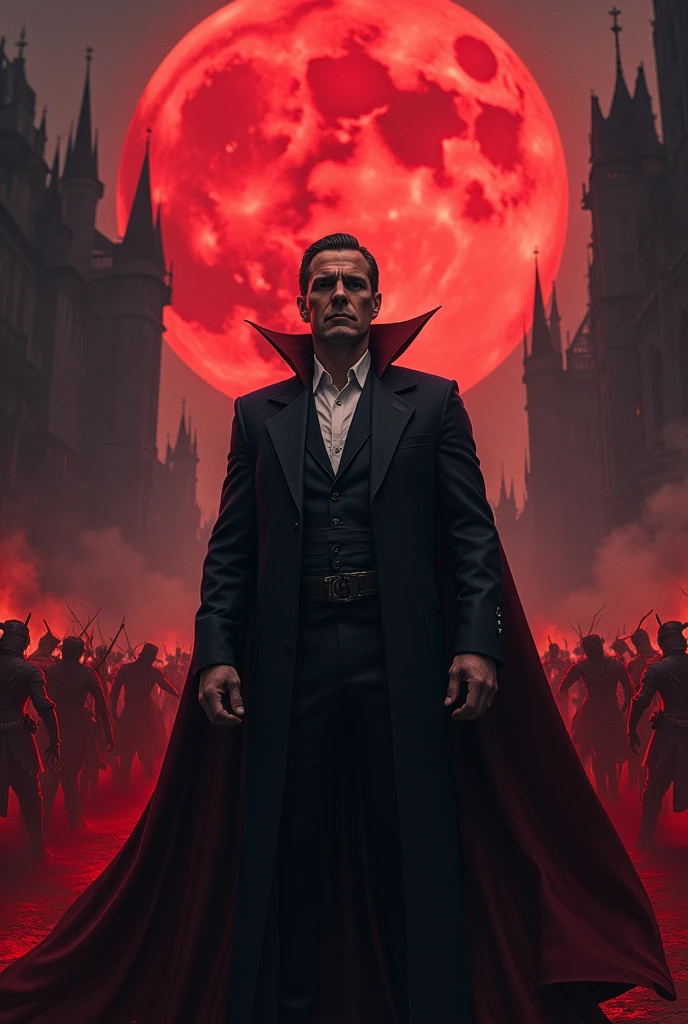 Depiction of the movie Dracula Zero。To protect loved ones、Image of ...