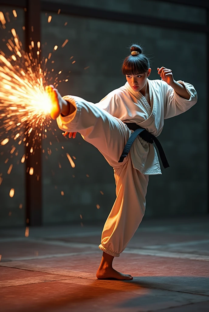 Head kick - SeaArt AI