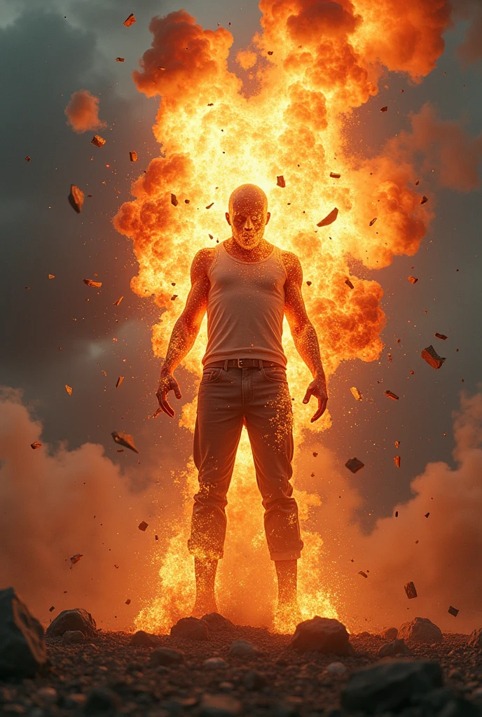 He exploded - SeaArt AI