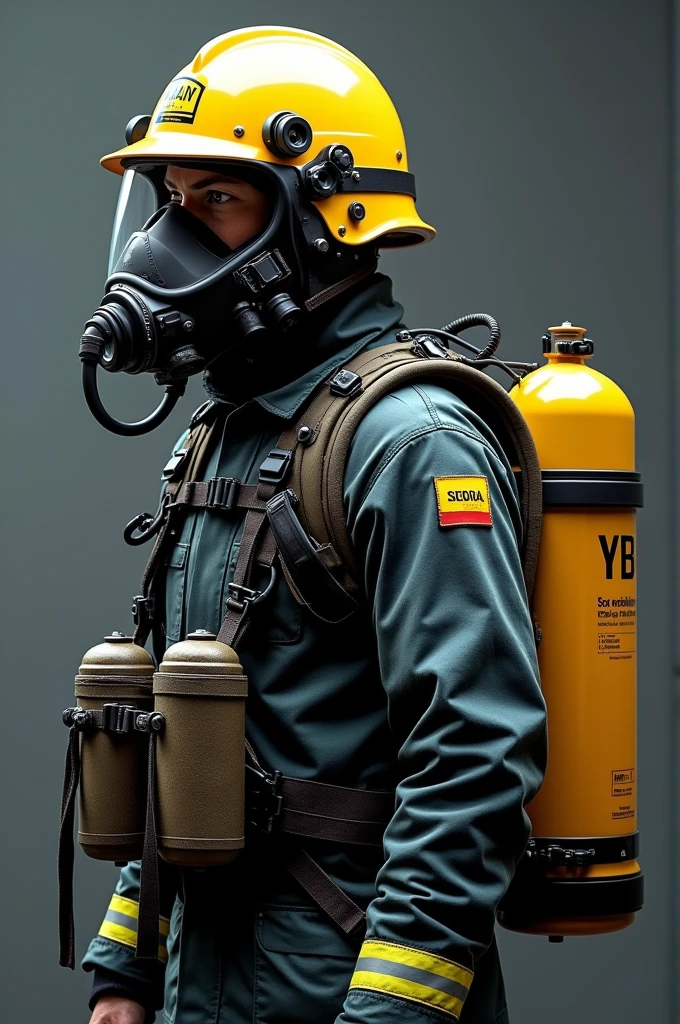 Potassium peroxide in firefighters' and miners' self - SeaArt AI