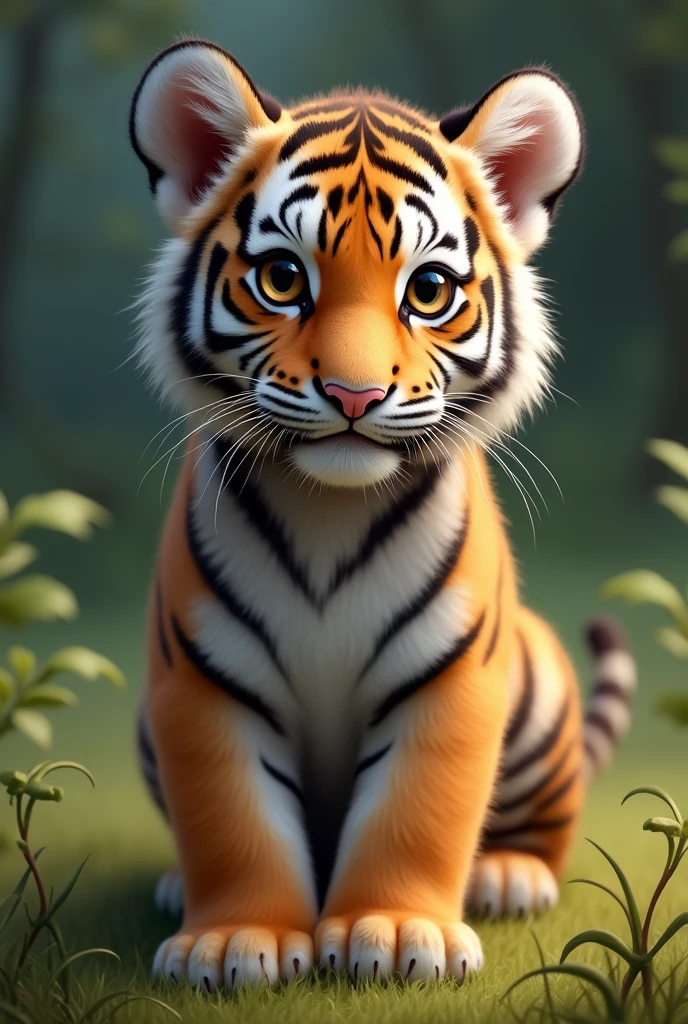 Tiger ka baccha ka photo - SeaArt AI