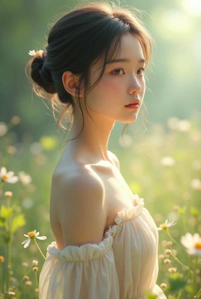 A 167cm girl who weighs 49kg - SeaArt AI