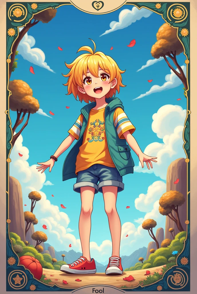 ไพ่ทาโรต์ the fool anime - SeaArt AI