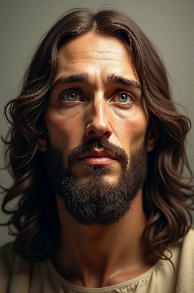 Realistic Jesus Christ Face - SeaArt AI