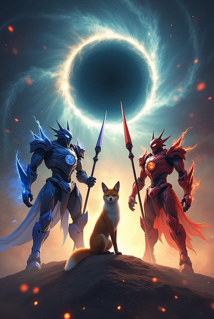 Opposites of nature, stand in your way, Spears it in hand, night and ...