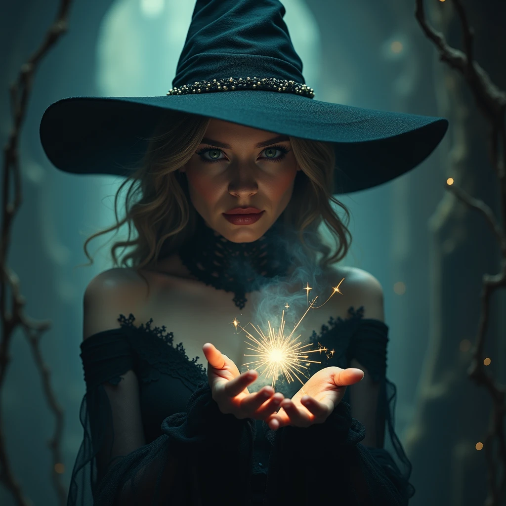 Clear Pitiful witch Charm Charm mysterious Alluring Cool Beauty 絶世の ...